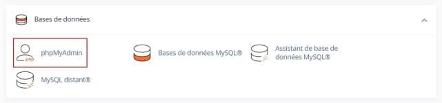 Création et Gestion de BDD MySQL dans phpMyAdmin