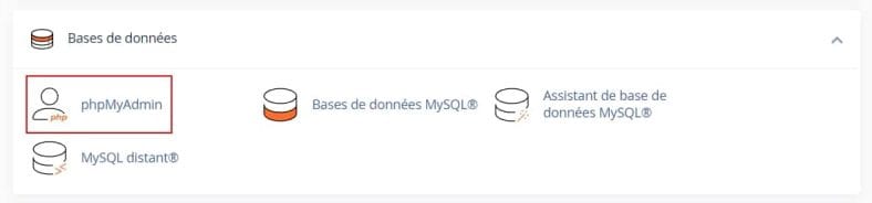 Création et Gestion de BDD MySQL dans phpMyAdmin