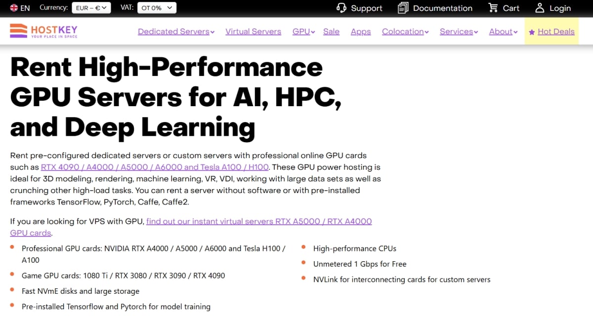 💰 Location de serveur GPU en 2025 : Comparez les prix